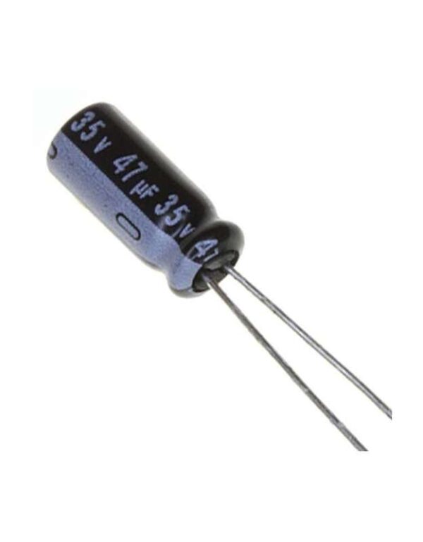 ΠΥΚΝΩΤΗΣ CAPACITOR 47uf 35v un.chemicon - eshopgrpelectronics.gr